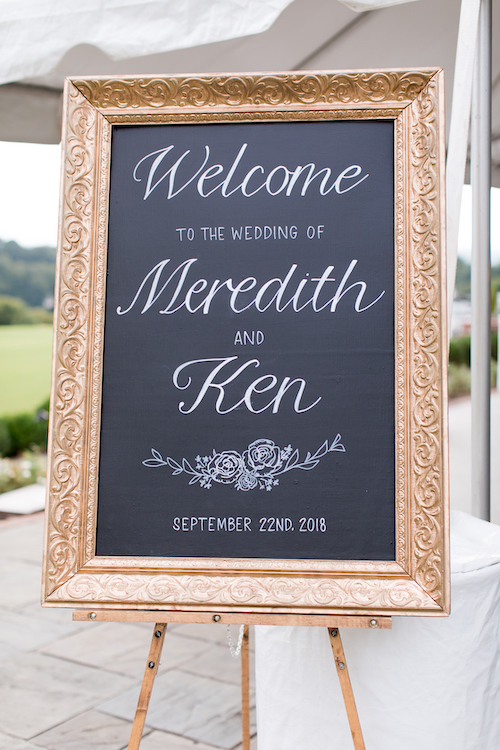 Lovely Lettering! Our Favorite Hand-Lettered Welcome Signs, Guest ...