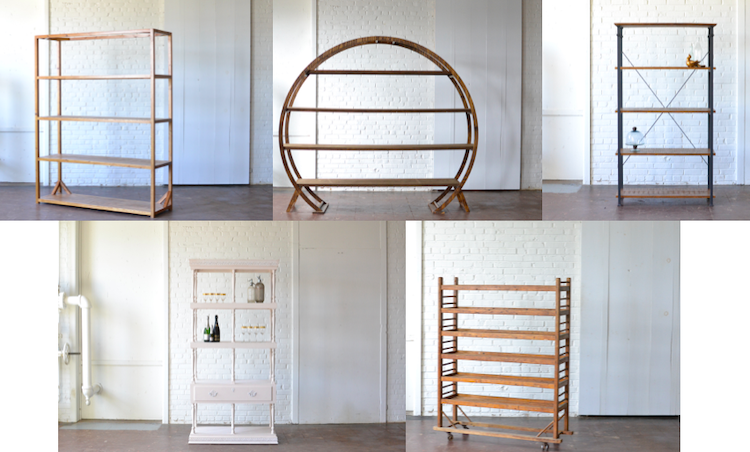 Going Up! Different Ways To Use Shelving In Your Event! - Paisley ...