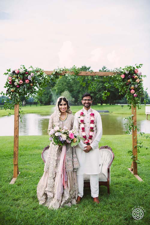 A Colorful Indian Wedding at Fox Chase Farm - Paisley & Jade ...