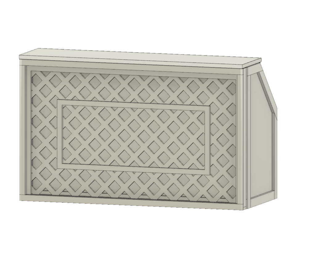 Assembled bar with lattice - Paisley & Jade - Specialty Event Rentals ...
